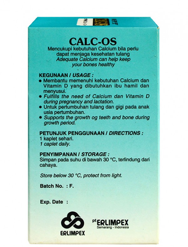 ERLIMPEX | Calc - Os - Vitamins & More - Products